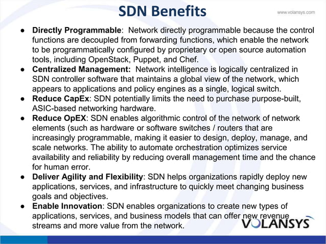 Software Defined Networking (SDN) | PPTX | Computer Networking | Computing
