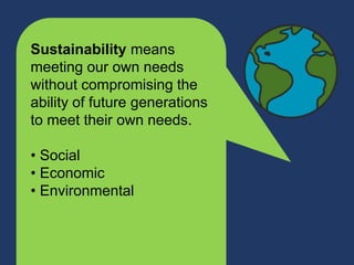 Promoting Sustainability & Avoiding Greenwashing | PPT