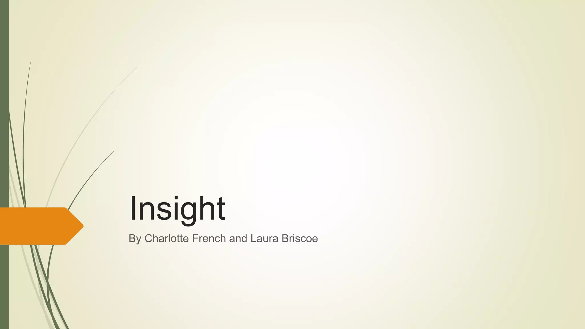 Insight presentation | PPTX