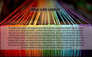 Ns labels company profile | PPT