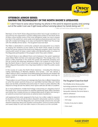 Case Study: OtterBox Armor Series: Saving the Technology of the North Shore's Lifesavers | PDF