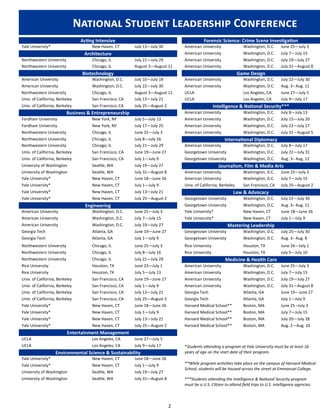 NSLC 2017 Enrollment Application Form - Travel To Learn | PDF