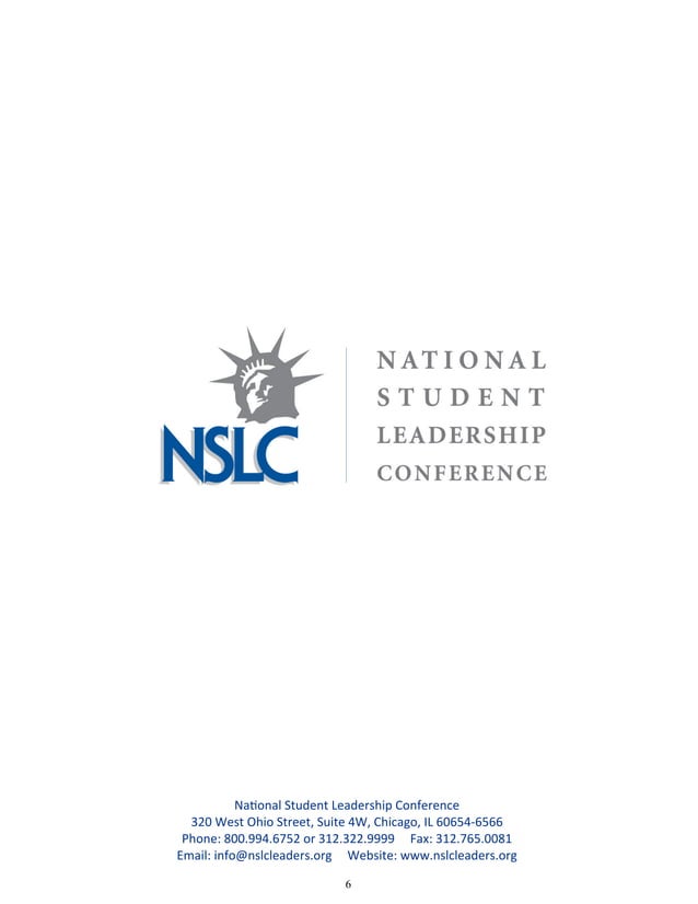 NSLC 2017 Enrollment Application Form - Travel To Learn | PDF