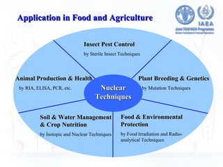 Uses Of Nuclear Energy In Food And Agriculture