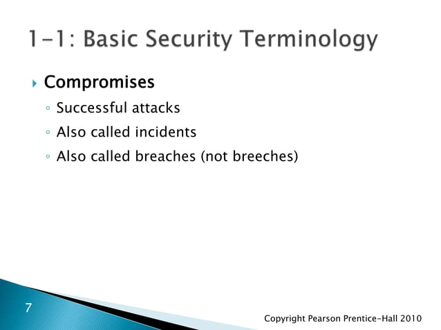 network security lec2 ccns | PPT