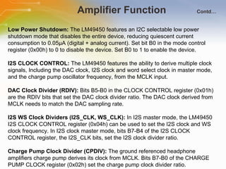 LM49450: Stereo Audio Subsystem | PPT