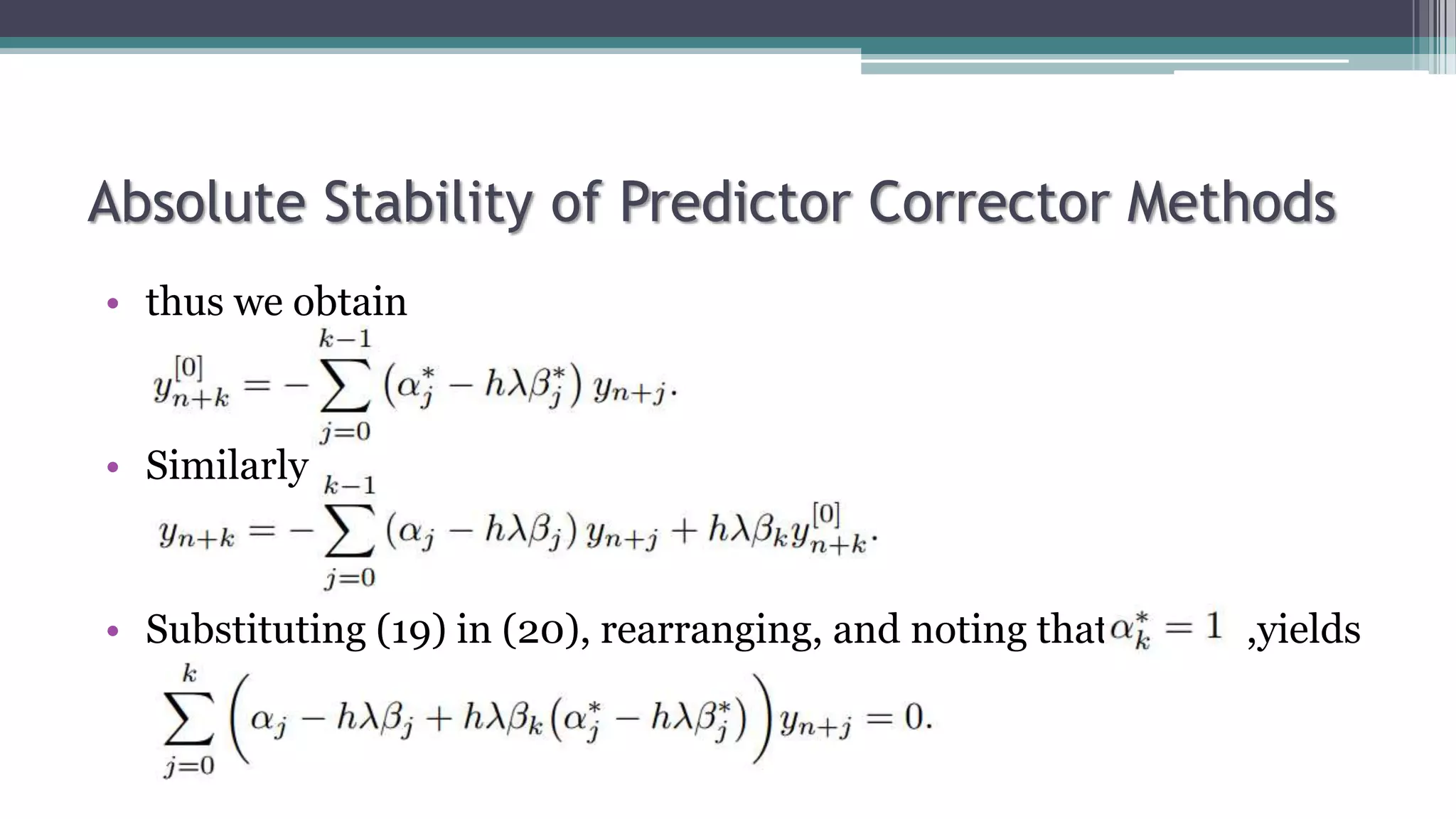 MILNE'S PREDICTOR CORRECTOR METHOD | PPTX