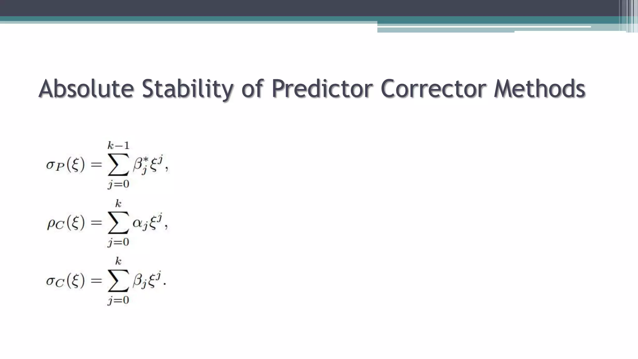 MILNE'S PREDICTOR CORRECTOR METHOD | PPTX