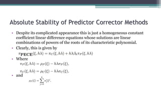 MILNE'S PREDICTOR CORRECTOR METHOD | PPTX