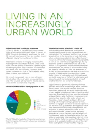 The Three Ages of Megacities | PDF