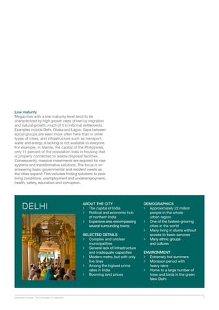 The Three Ages of Megacities | PDF | Geography | Science