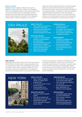 The Three Ages of Megacities | PDF