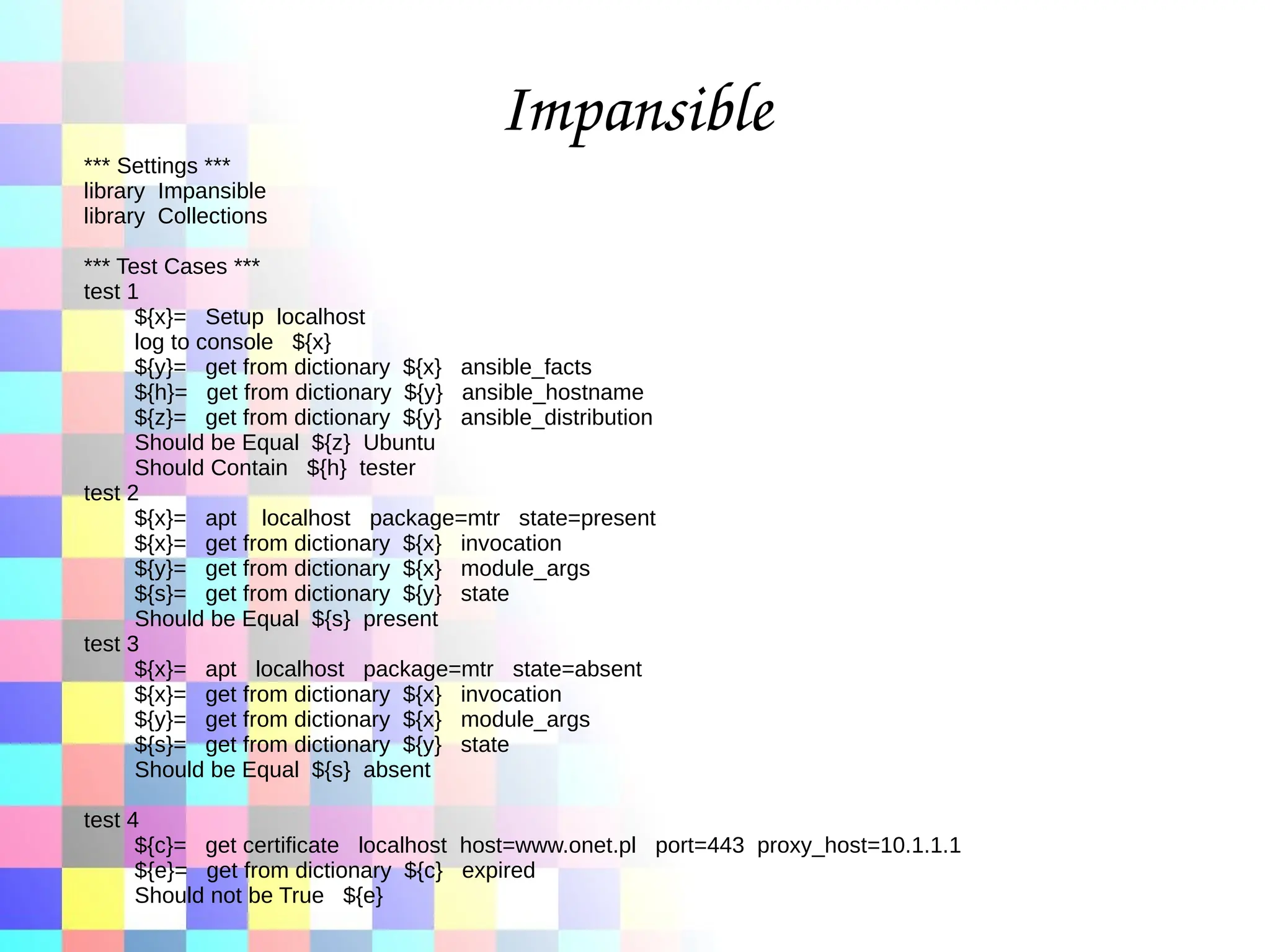 NSM as Another Gherkin Replacement in Robot Framework | PDF