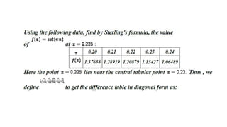 stirling method maths | PPTX