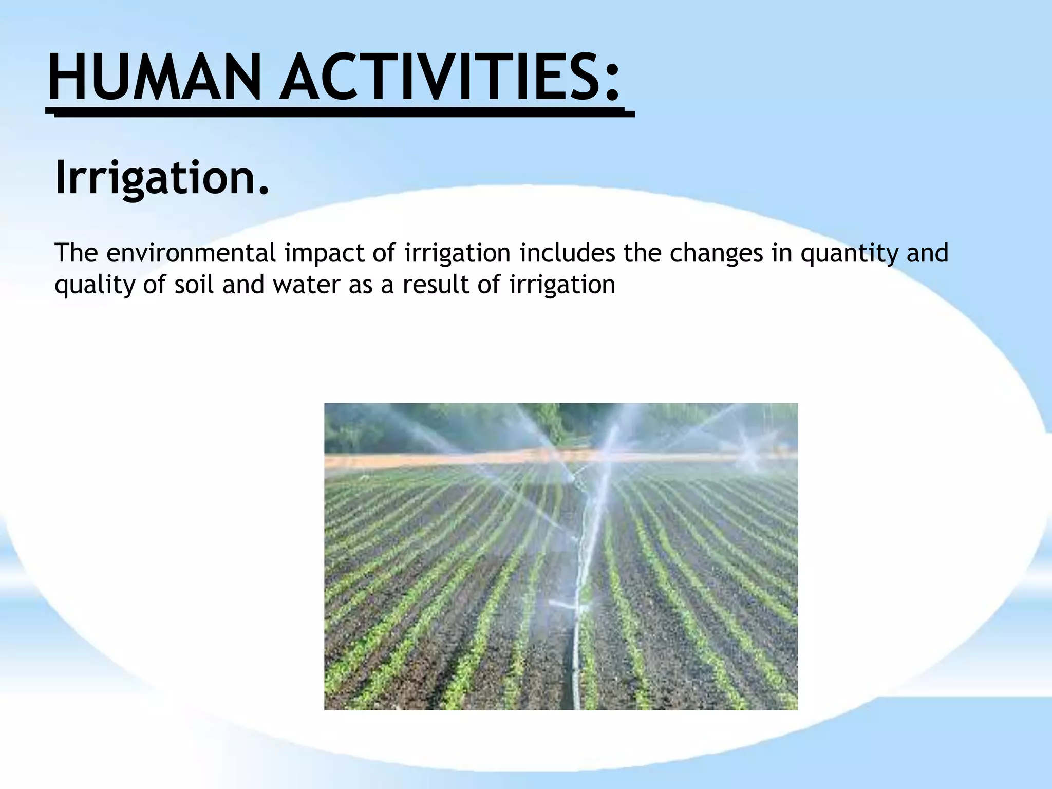 human impact on environment | PPTX