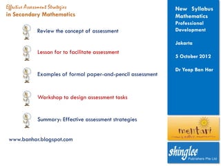 New Syllabus Mathematics Seminar 5 Oct | PPT