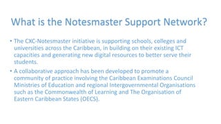Notesmaster Support Network Introduction | PPTX