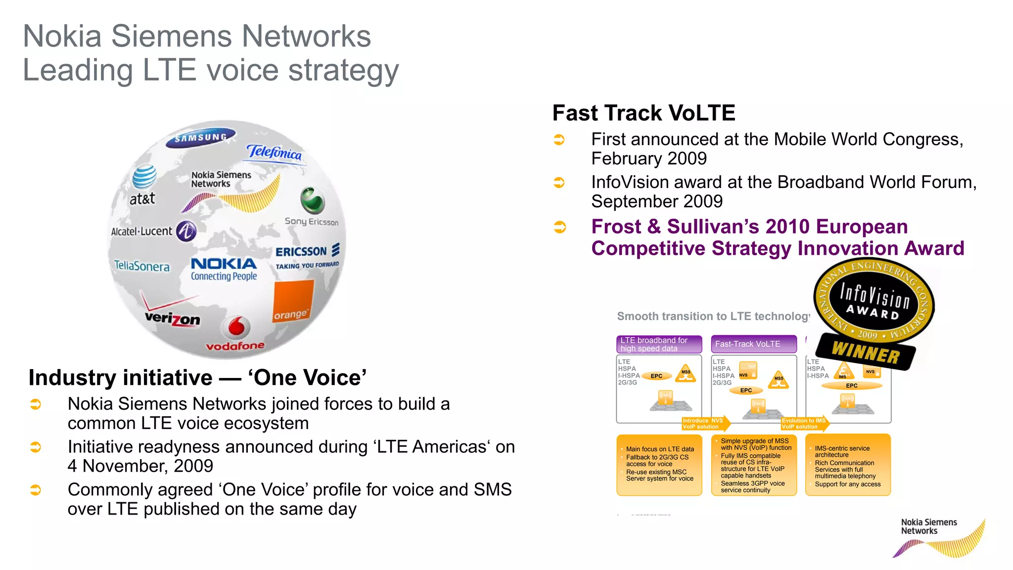 Nokia Siemens Networks Lte Analyst Webcast Dec10 | PDF