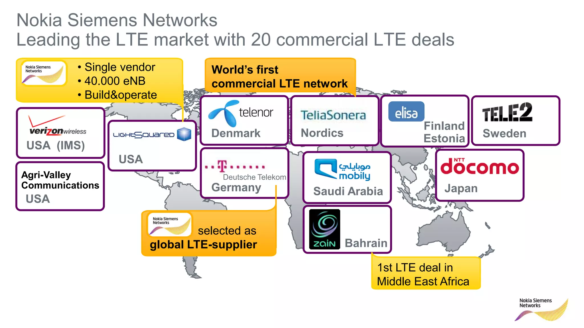 Nokia Siemens Networks Lte Analyst Webcast Dec10 | PDF