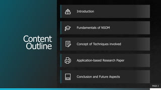 Near Field Scattering Optical Microscopy (NSOM) | PPTX