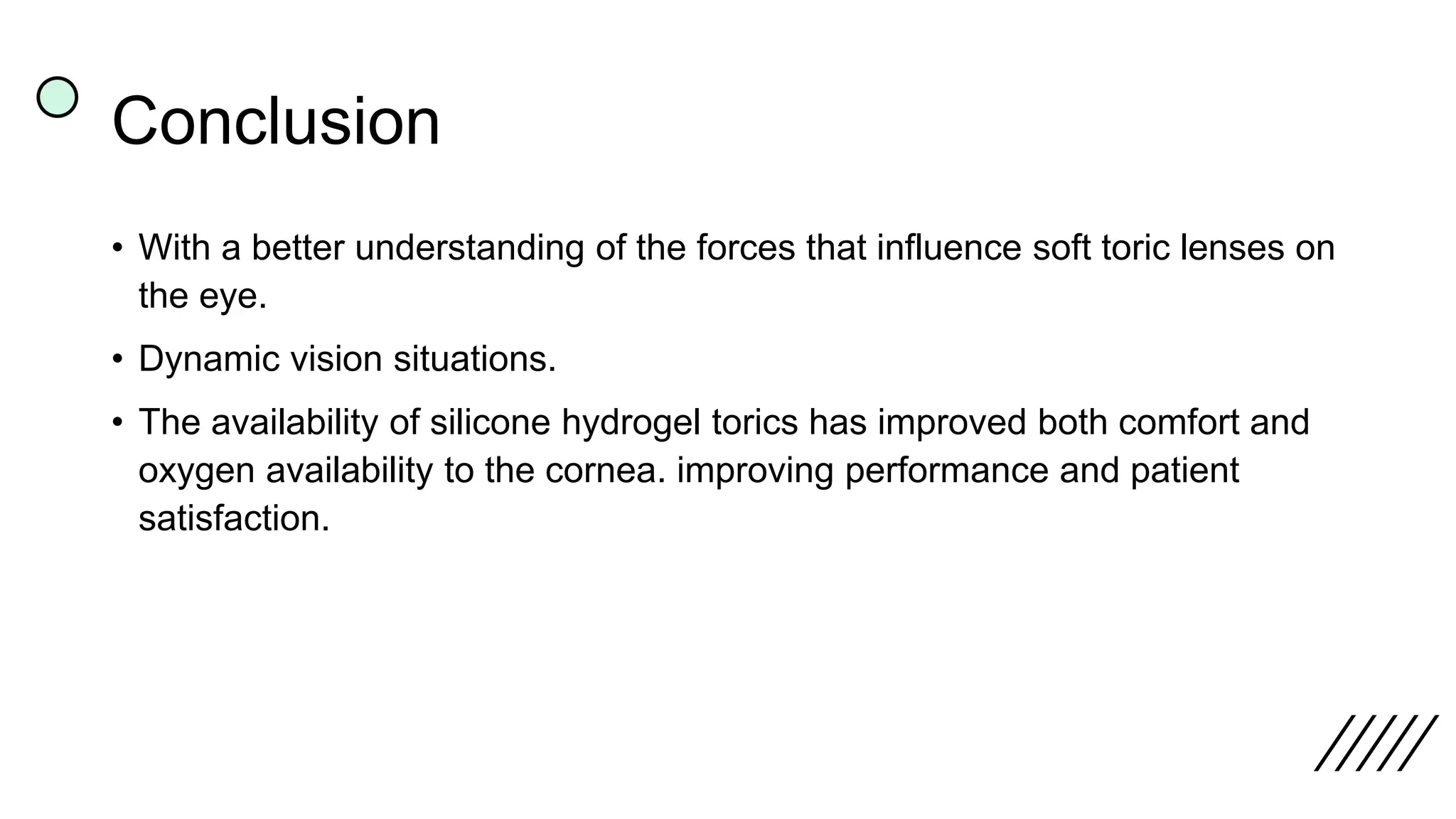 Soft Toric contact lens fitting (NSO).pptx | Eye and Vision Conditions ...
