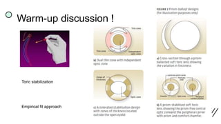 Soft Toric contact lens fitting (NSO).pptx | Eye and Vision Conditions ...