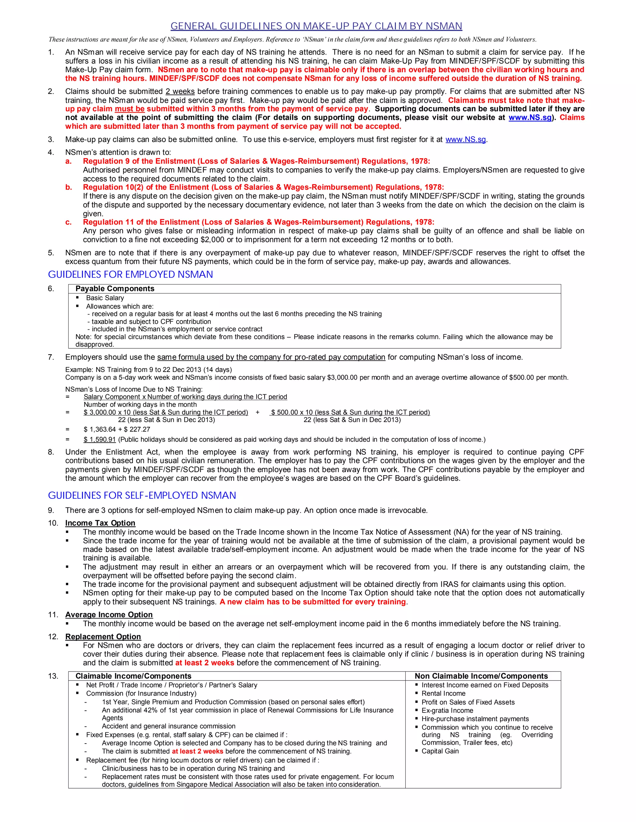 Nspay claimform | PDF