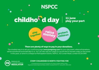 NSPCC - Childhood Day 2021 | PPT