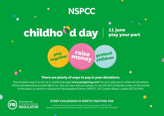 NSPCC - Childhood Day 2021 | PPT