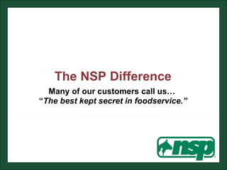 Nsp Company Profile And Capbilities | PPT