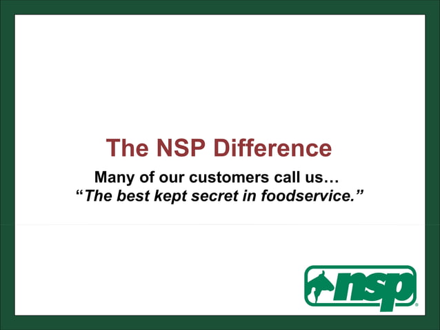 Nsp Company Profile And Capbilities | PPT