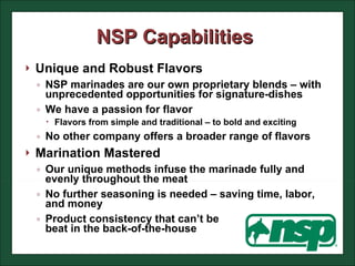 Nsp Company Profile And Capbilities | PPT