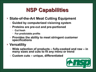 Nsp Company Profile And Capbilities | PPT
