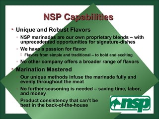 Nsp Company Profile And Capbilities | PPT