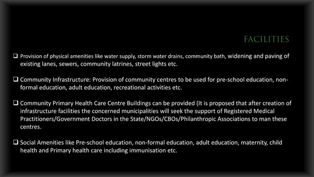 National Slum Development Program (NSDP) | PDF