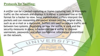 Ethical Hacking - sniffing | PPTX
