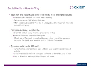 Social Media Policy for School Districts | PDF
