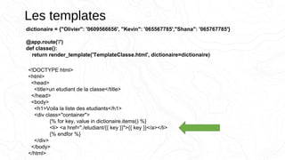 Ns python flask 3 | PPT