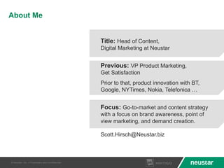 #SDSummit 2015: Neustar Bridging The Gap with Predictive Analytics [Mintigo Case Study] | PDF