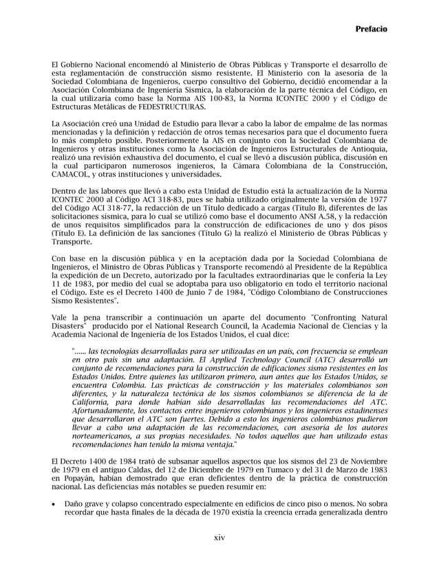 La Norma colombiana reglamentó colombiano. | PDF
