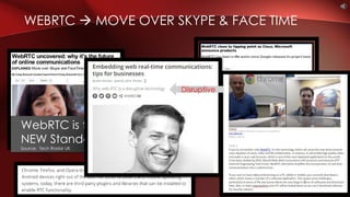 NS WebRTC Real-Time Communications - Briefing | PPT