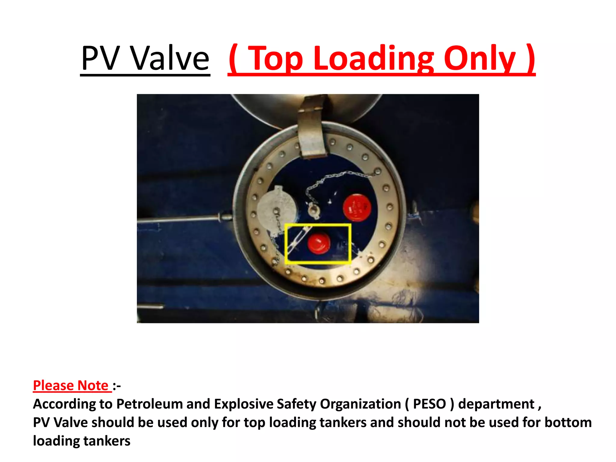 NSR IOCL Bottom Loading Tanker - Technical Specification | PPTX