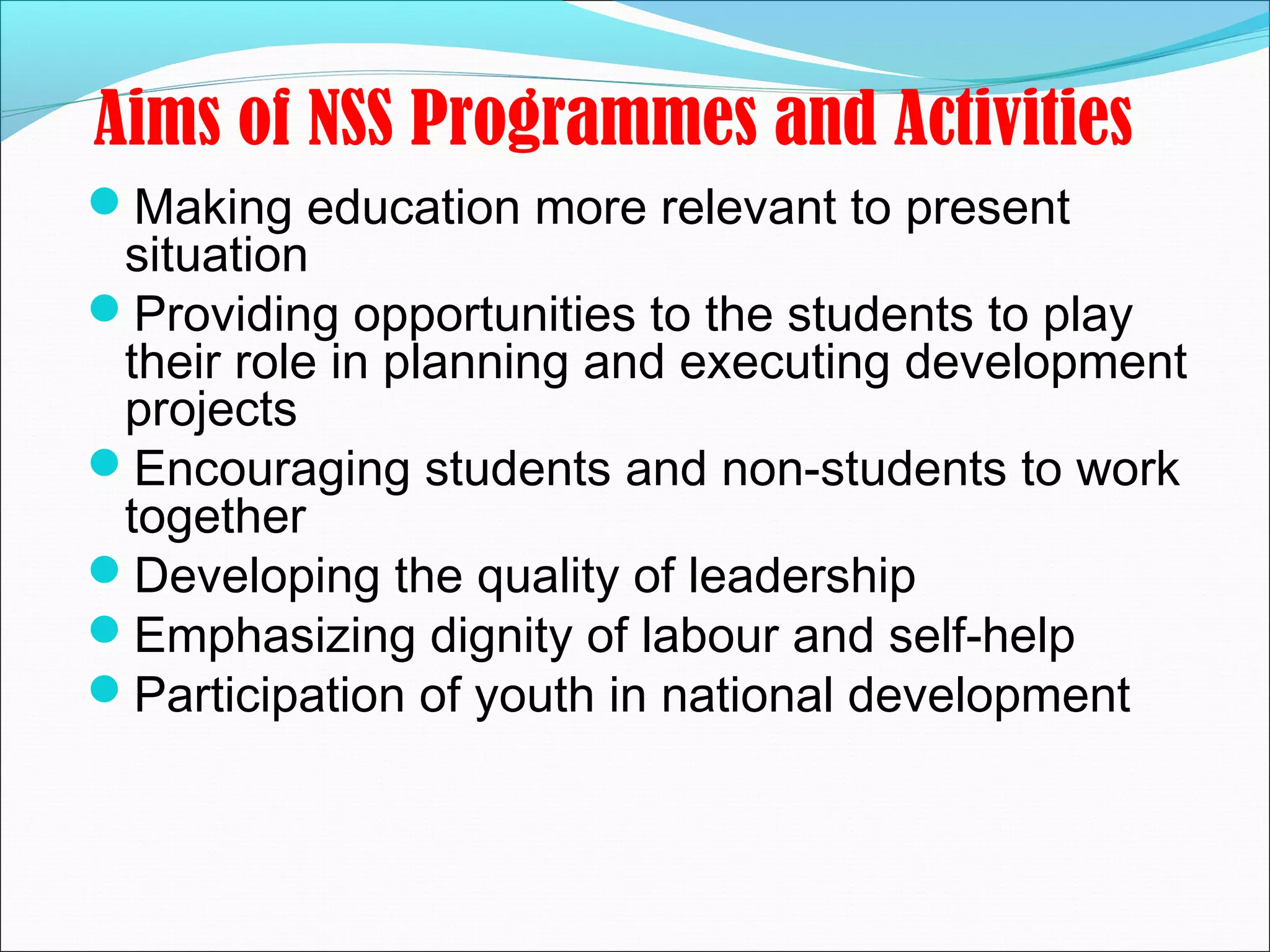 Nss | PPT