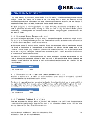 Nss labs-report-Palo_Alto_Networks-2011 | PDF | Computer Networking | Computing