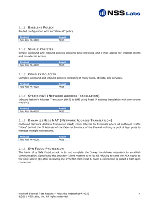 Nss labs-report-Palo_Alto_Networks-2011 | PDF | Computer Networking | Computing