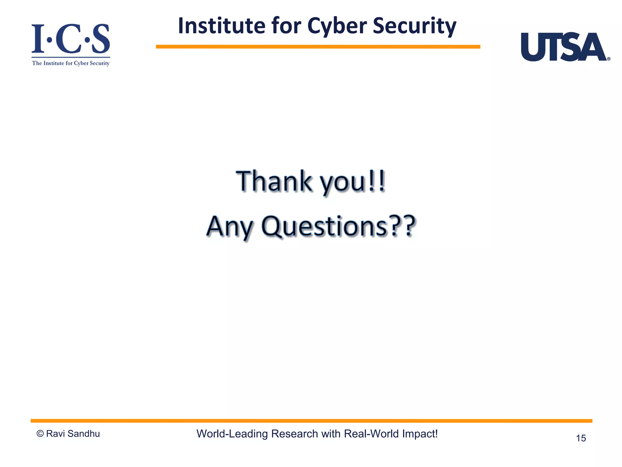 Attribute Based Access Control and Administrative Model | PPT