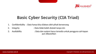 Network Security Solution Day ; BUILDING NETWORK SECURITY AWARENESS | PPTX