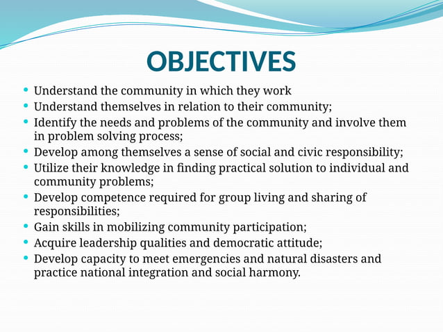 Role of NSS Activities in Personality Development | PPT