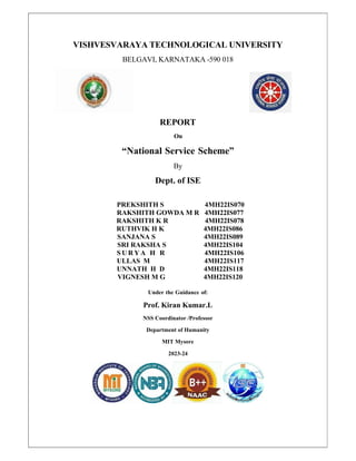NSS__final_____________report based on agriculture | PDF
