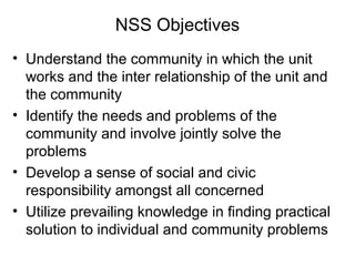 NSS IIT Kharagpur Overview of Program and Rules Orientation 2017 | PPT